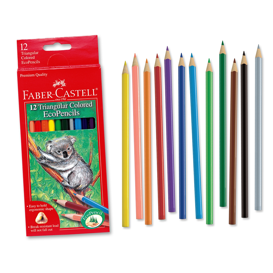 Triangular Colored Pencil Set – Londonberrie Paper