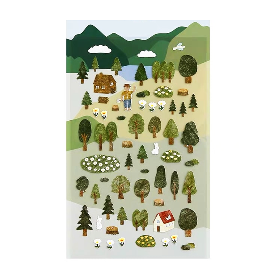 Woodland Delight Sticker Sheet – Londonberrie Paper