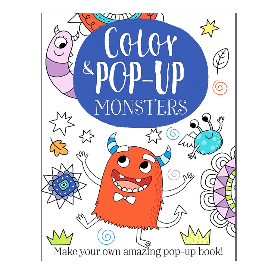 Monster Pop-UP Color Book – Londonberrie Paper